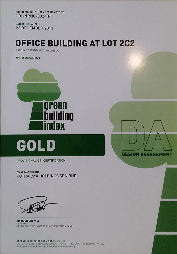 Menara PjH in Precinct 2 - Putrajaya Holdings